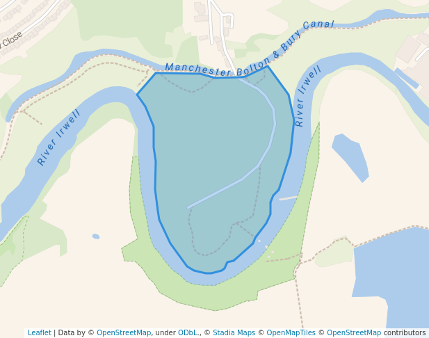 Ladyshore in Little Lever | Map and Routes