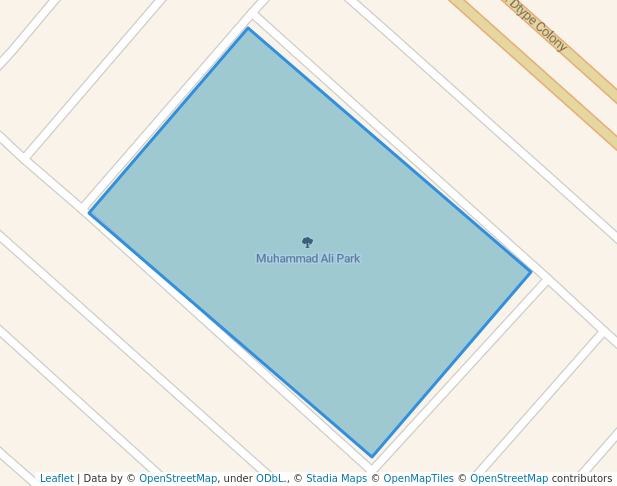 Muhammad Ali Park in Faisalabad | Map and Routes