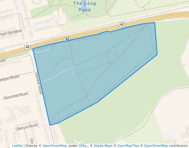 Eltham Park South in London | Map and Routes