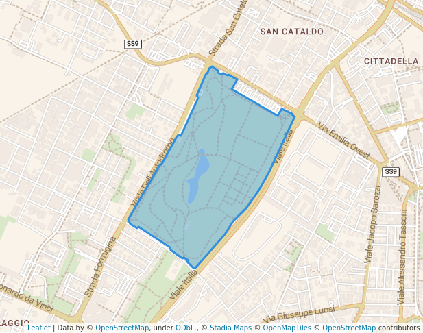 Parco Enzo Ferrari in Modena | Map and Routes