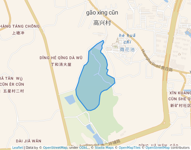 Nanjiao Park in Hengyang | Map and Routes