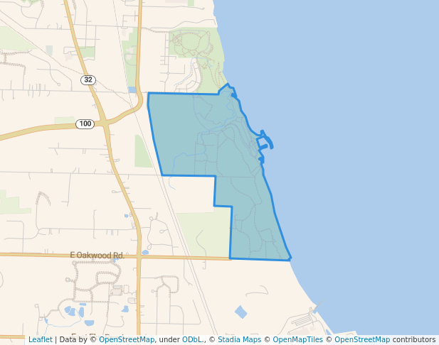 Bender Park in Oak Creek | Map and Routes