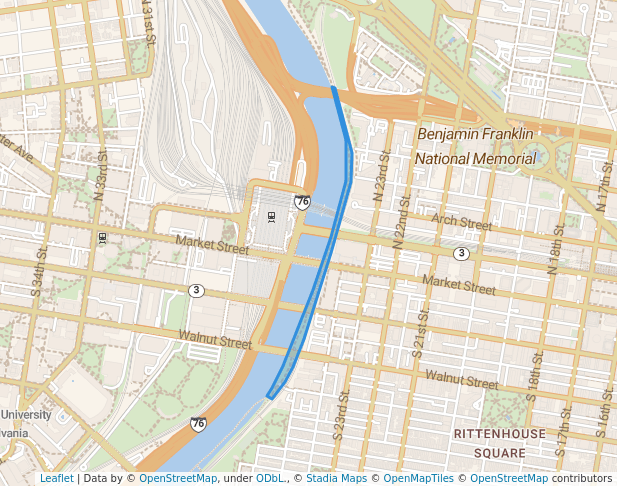 Schuylkill Banks in Philadelphia | Map and Routes