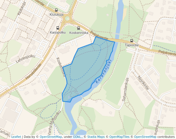 Myllykoskenpuisto in Vanda | Map and Routes