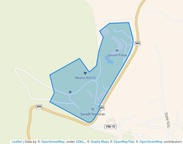 RIXOS in Sharadil | Map and Routes