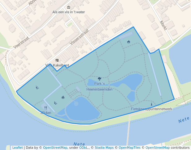 Park 's Heerenbeemden in Rumst | Map and Routes