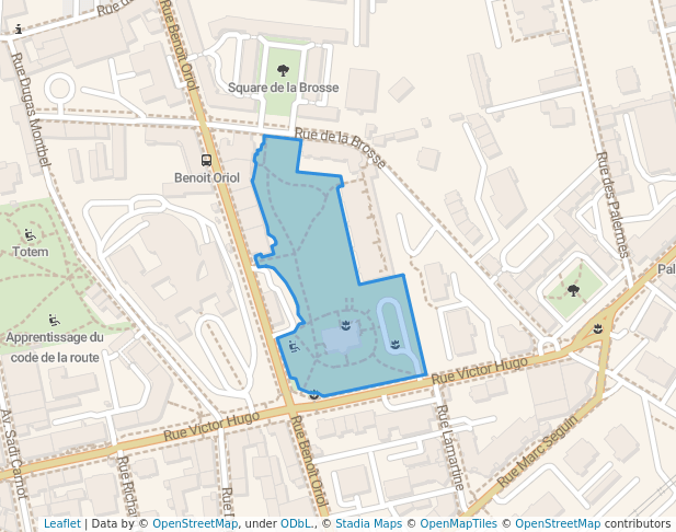 Parc du château du Jarez in Saint-Chamond | Map and Routes
