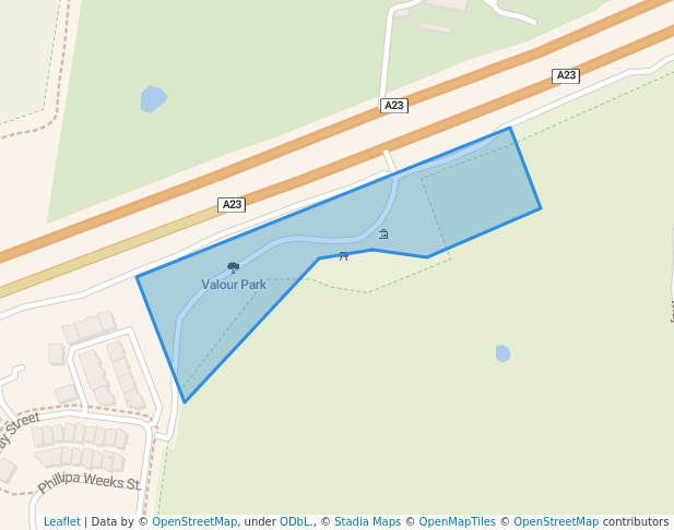 Valour Park in Watson | Map and Routes