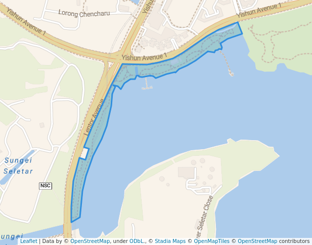 Lower Seletar Reservoir Park in Singapore | Map and Routes