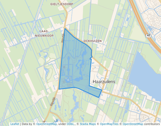 Kasteel de Haar in Utrecht | Map and Routes