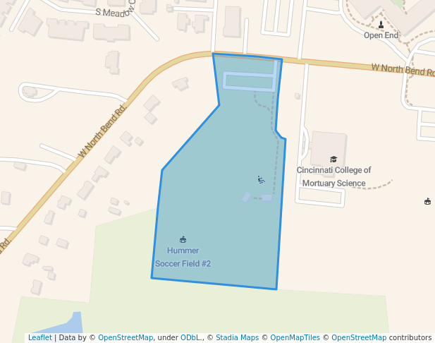 Stephanie Hummer Memorial Park in Cincinnati | Map and Routes