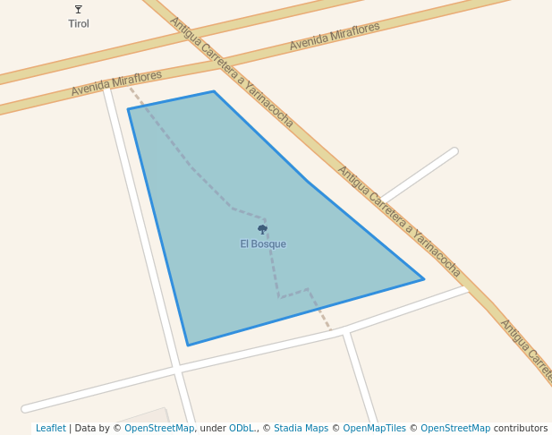 El Bosque in Pucallpa | Map and Routes