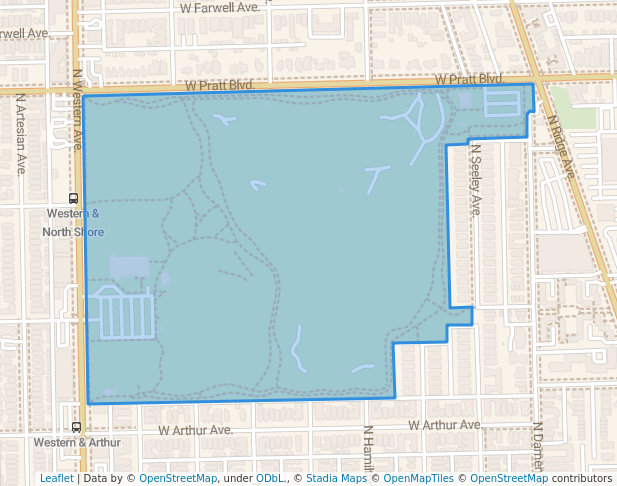 Warren Park in Chicago | Map and Routes
