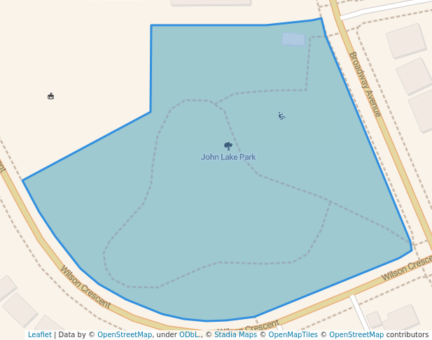 John Lake Park in Saskatoon | Map and Routes