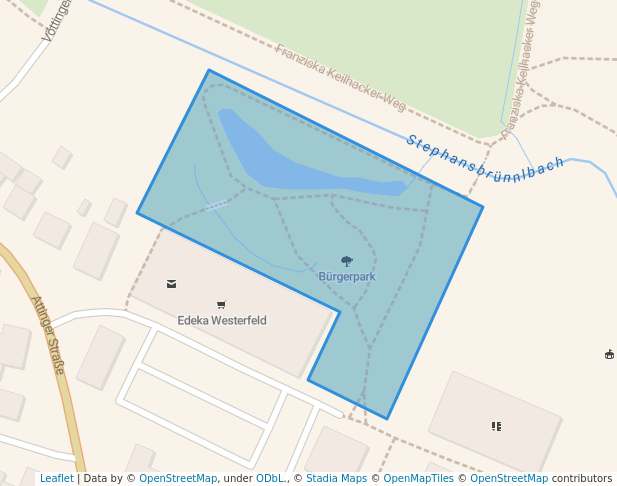 Bürgerpark in Taufkirchen (Vils) | Map and Routes