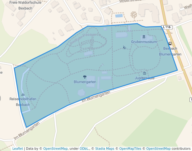 Blumengarten in Bexbach | Map and Routes