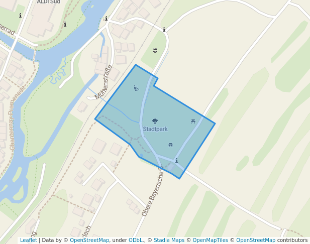 Stadtpark in Ebermannstadt | Map and Routes