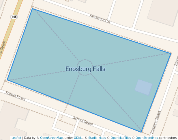 Lincoln Park in Enosburg | Map and Routes