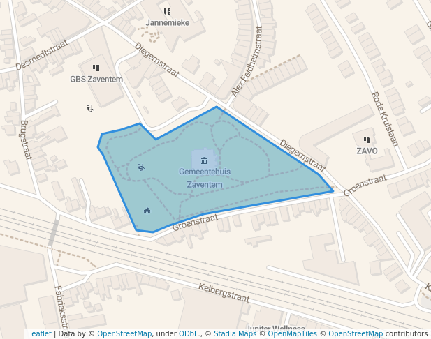 Feldheim Park in Zaventem | Map and Routes
