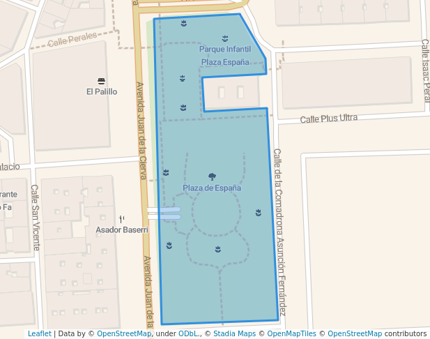 Plaza de España in Getafe | Map and Routes