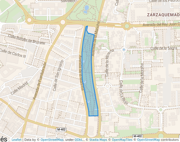 Parque Pablo Ruiz Picasso in Leganés | Map and Routes