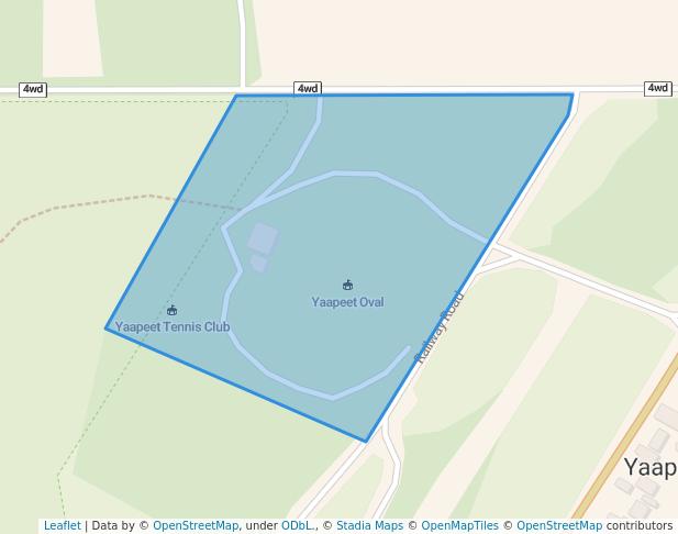 Yaapeet Recreation Reserve in Yaapeet | Map and Routes