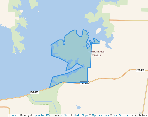 Ray Roberts Lake State Park - Isle Du Bois Unit in Pilot Point | Map ...