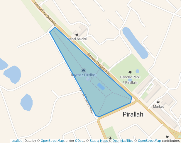 Bayraq Meydanı \ Pirallahı in Pirallahi | Map and Routes