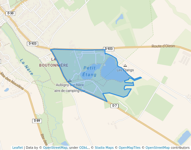 Parc des Sports in Aubigny-sur-Nère | Map and Routes