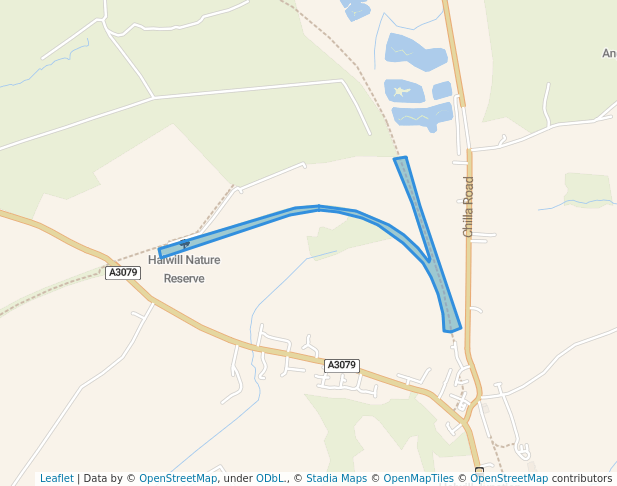 Halwill Nature Reserve in Halwill Junction | Map and Routes