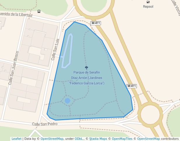 Parque de Serafín Díaz Antón (Jardines "Federico García Lorca") in ...