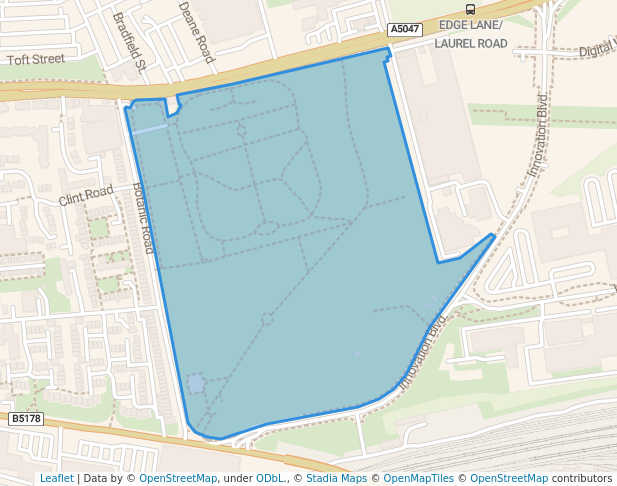 Wavertree Botanic Gardens in Liverpool | Map and Routes
