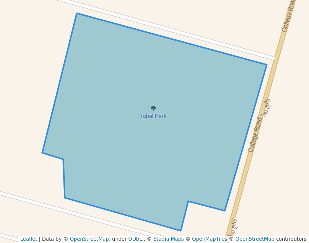 Iqbal Park in Pir Mahal | Map and Routes