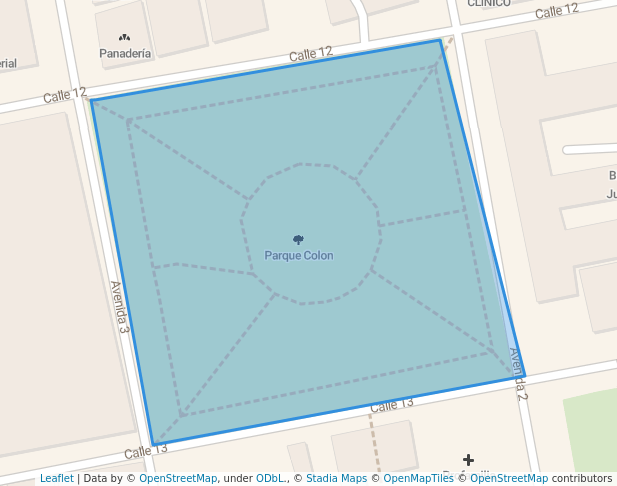 parque colon in Cúcuta | Map and Routes