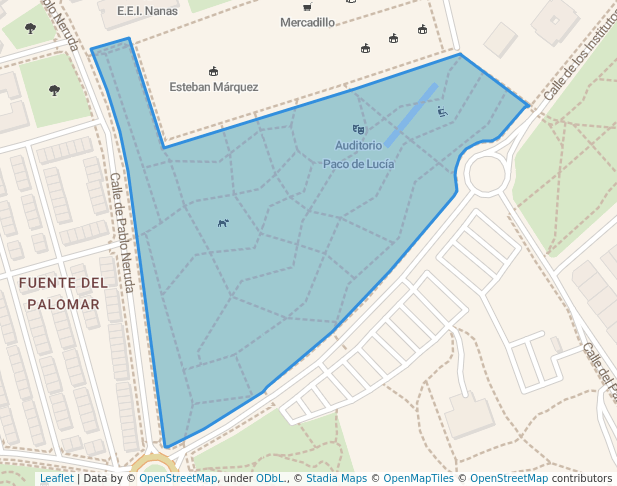 Parque la República in Alcorcón | Map and Routes