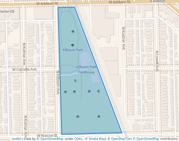 Kilbourn Park in Chicago | Map and Routes