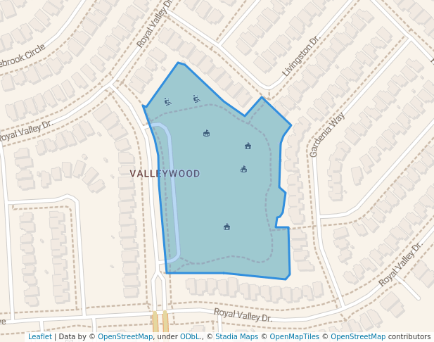 Lina Marino Park in Caledon East | Map and Routes