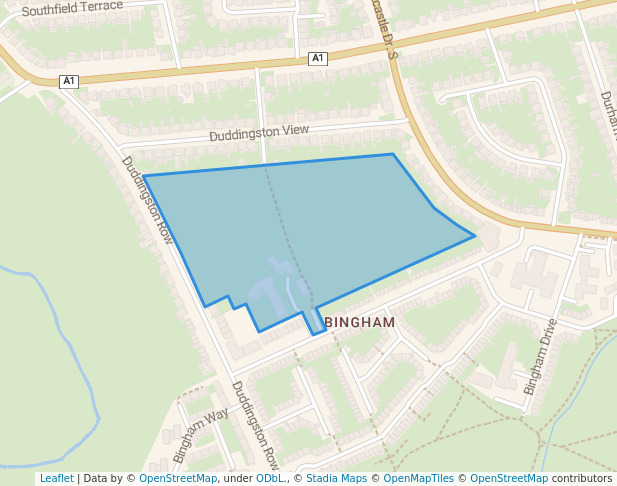 Bingham Park in Edinburgh | Map and Routes