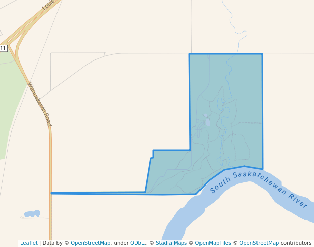 Wanuskewin Heritage Park in Eagle Ridge | Map and Routes