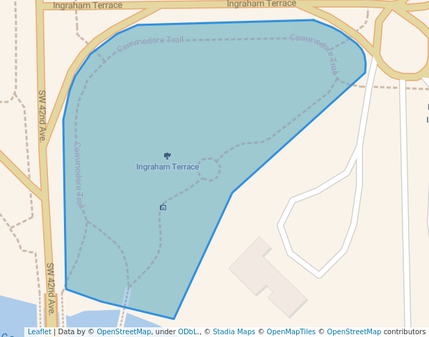 Ingraham Terrace in Coral Gables | Map and Routes