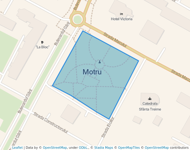 Parc Primărie in Motru | Map and Routes