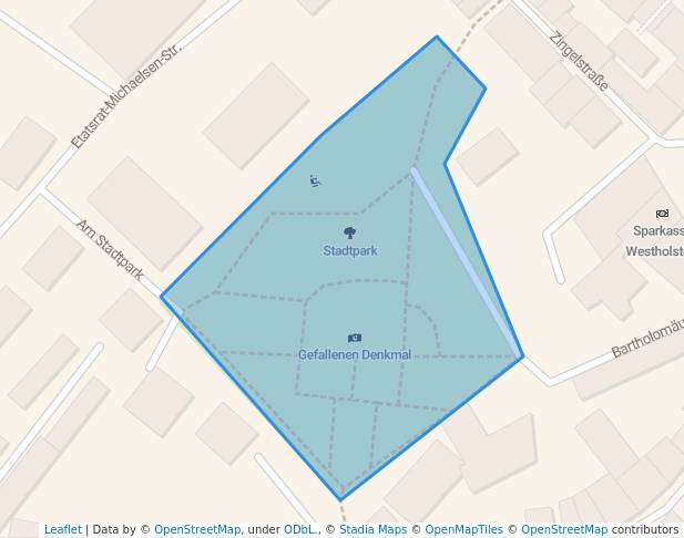 Stadtpark in Wilster | Map and Routes