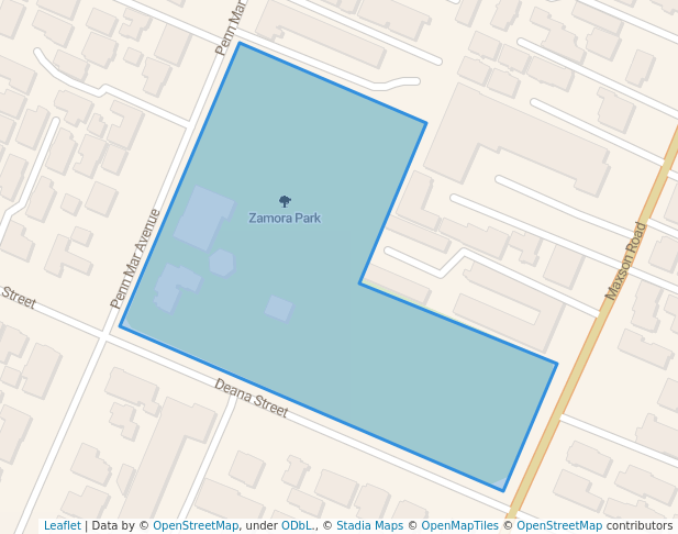 Zamora Park in El Monte | Map and Routes