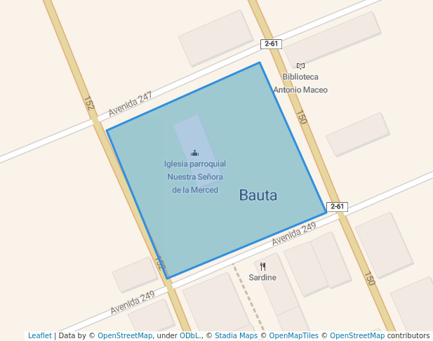 Parque de Bauta in Bauta | Map and Routes