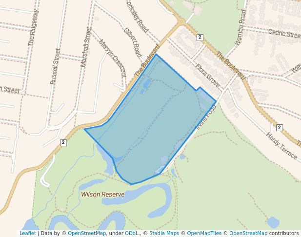 Chelsworth Park in Ivanhoe | Map and Routes