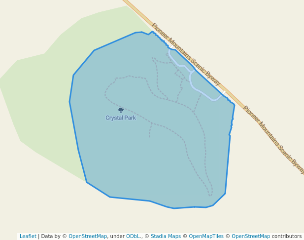 Crystal Park in Polaris | Map and Routes