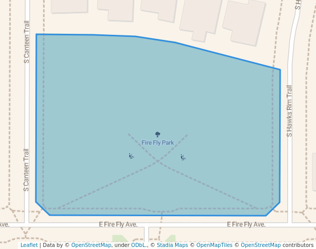 Fire Fly Park in Parker | Map and Routes