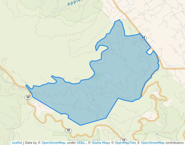 Wunderlich County Park in Redwood City | Map and Routes