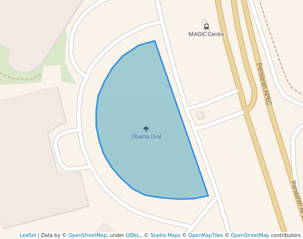 Obama Oval in Cyberjaya | Map and Routes
