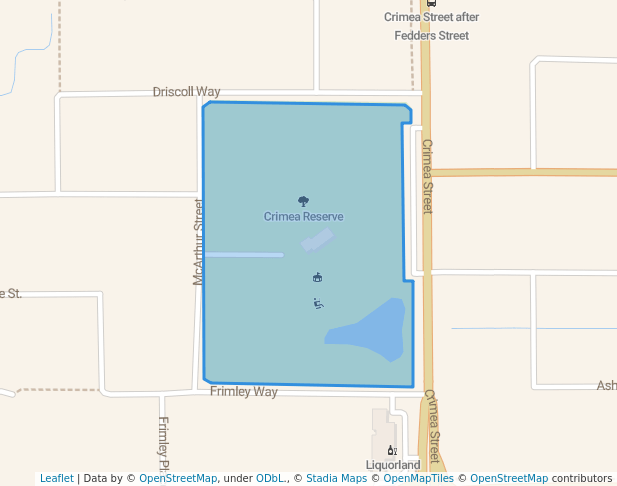 Crimea Reserve in Morley | Map and Routes